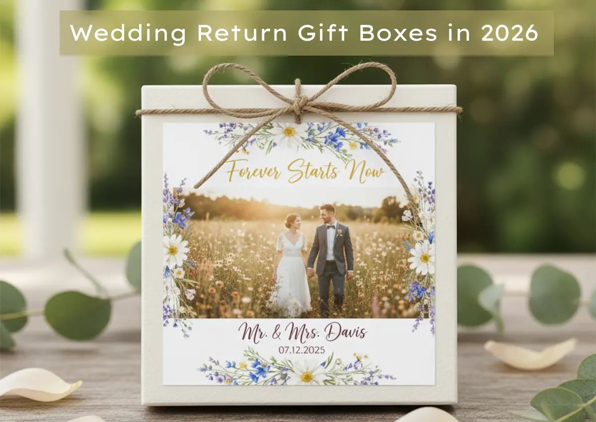 Creative Ideas for Wedding Return Gift Boxes in 2026 | Unique & Elegant ...