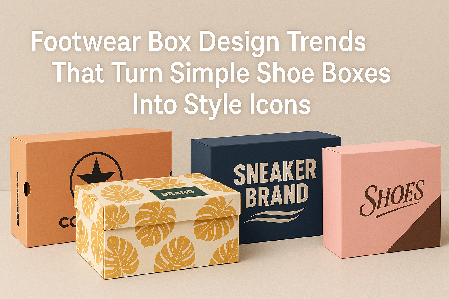 Footwear Box Design Trends That Turn Simple Shoe Boxes Into Style Icons